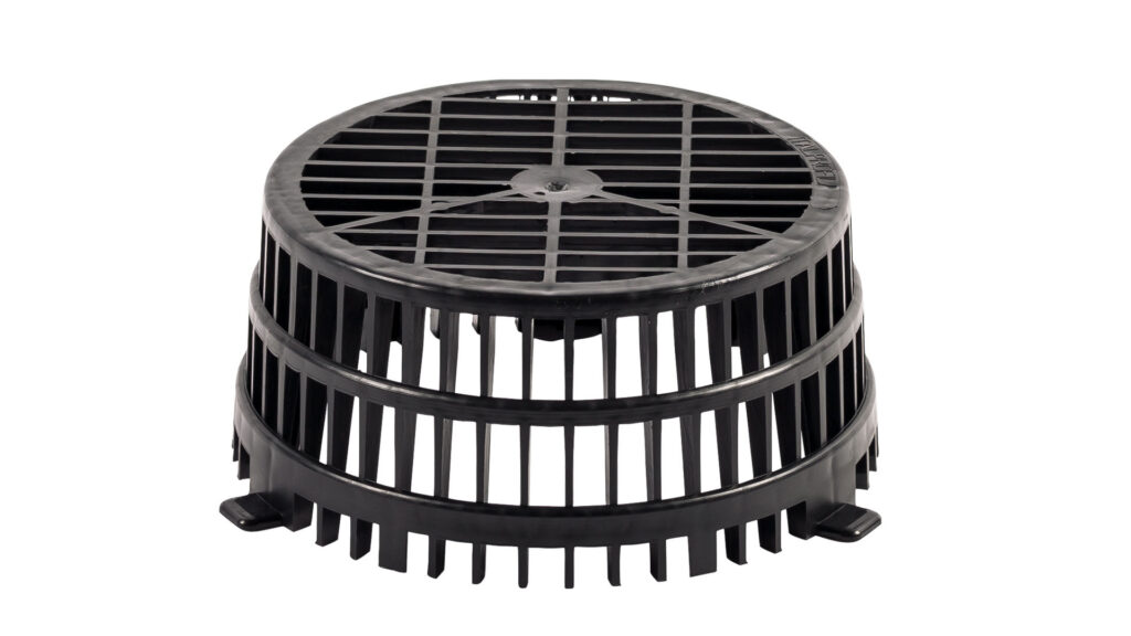 PVC P Vertical Roof Outlets | Tecron